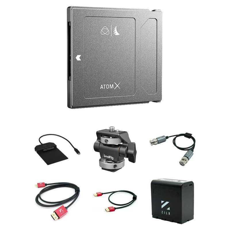 Angelbird 2TB AtomX SSDmini with USB-C 3.1 Powered Docking Station & NP ...