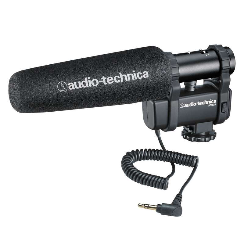 Audio-Technica AT8024 Stereo/Mono Camera-Mount Microphone | Rig Designer
