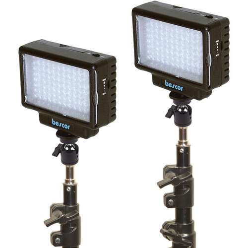Bescor LED-70 Daylight Studio 2-Light Kit | Rig Designer