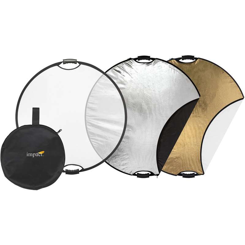 Impact 5-in-1 Collapsible Circular Reflector with Handles (22") | Rig ...