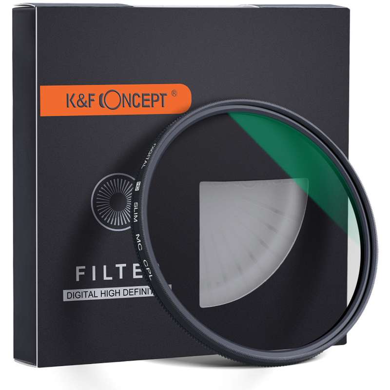 K&F Concept Slim Green Multi-Coated German Optics Schott B270 Circular ...