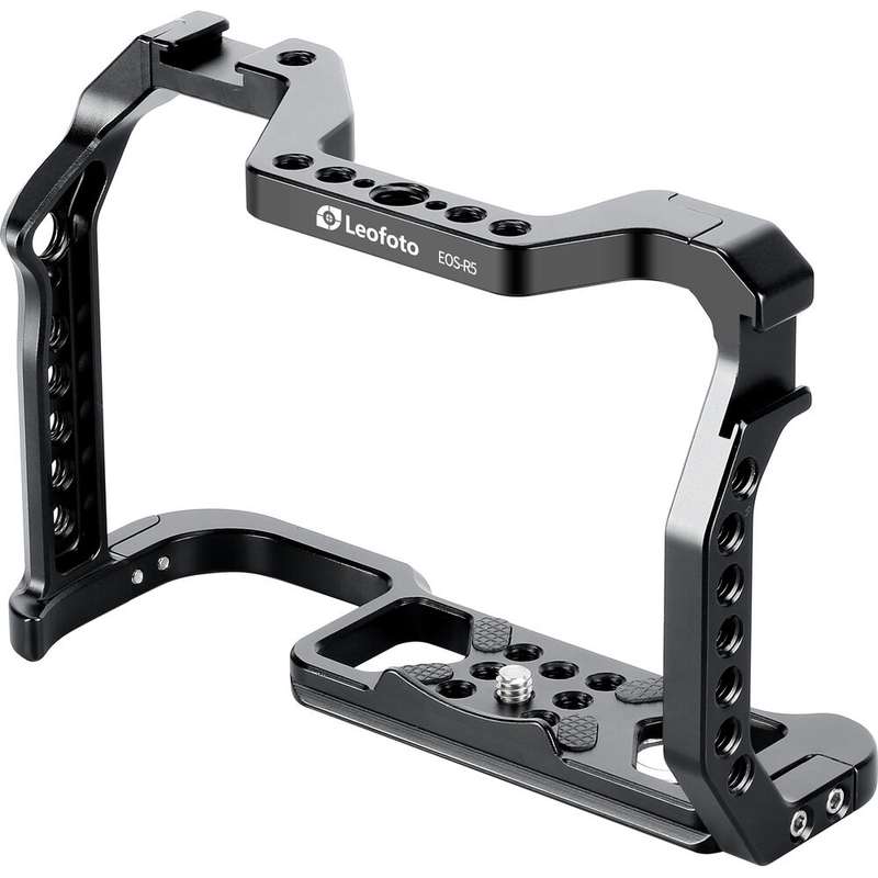 Leofoto Custom Cage for Canon EOS-R5 Camera | Rig Designer