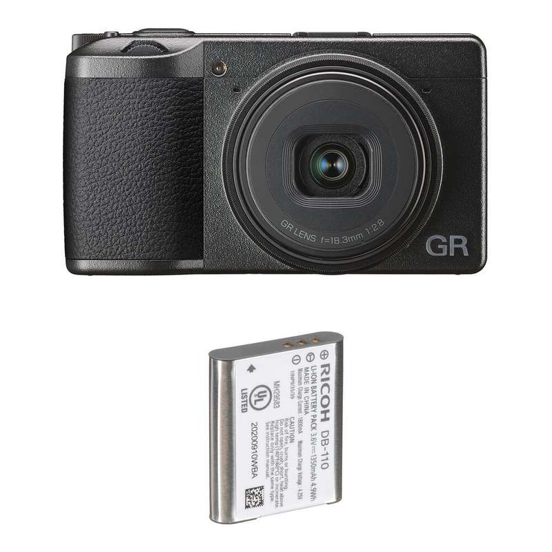 Ricoh GR III Digital Camera with Extra Battery Kit | Rig Designer