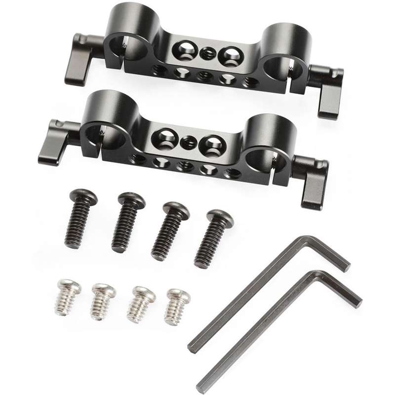 SmallRig Lightweight 15mm Rod Block (2-Pack) | Rig Designer