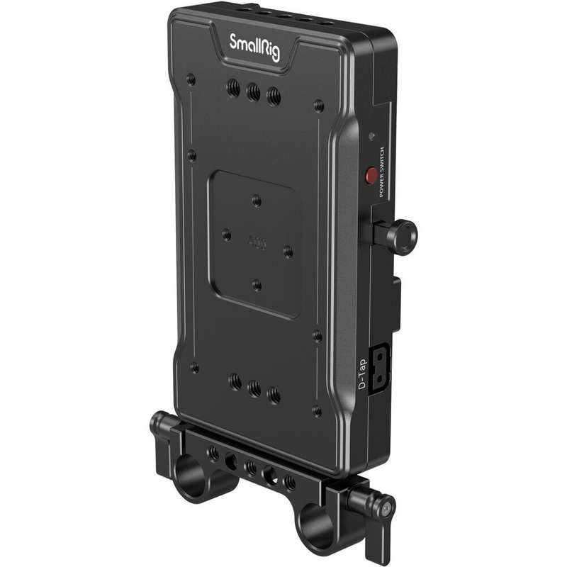 SmallRig V-Mount Battery Adapter Plate with Dual 15mm Rod Clamp | Rig ...