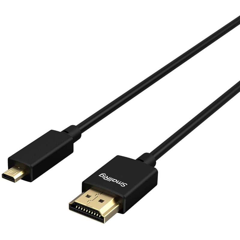 SmallRig Micro-HDMI to HDMI Cable (3.3') | Rig Designer