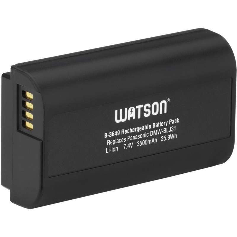 Watson DMW-BLJ31 Lithium-Ion Battery Pack (7.4V, 3500mAh, 25.9Wh) | Rig ...