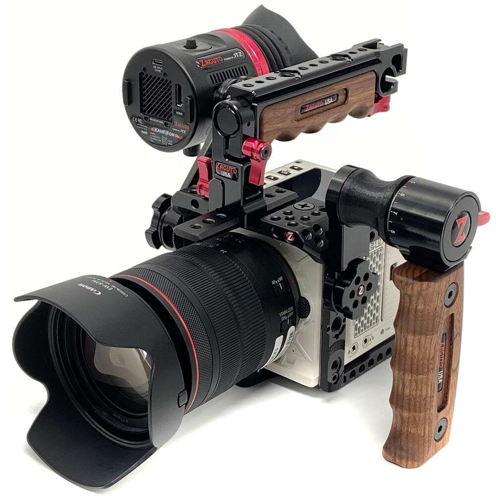 Zacuto Cage Kit with Kameleon PRO EVF for RED KOMODO Camera | Rig Designer